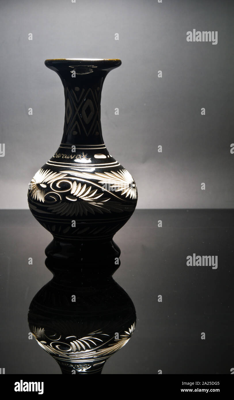 decorative vase with reflection Stock Photo - Alamy