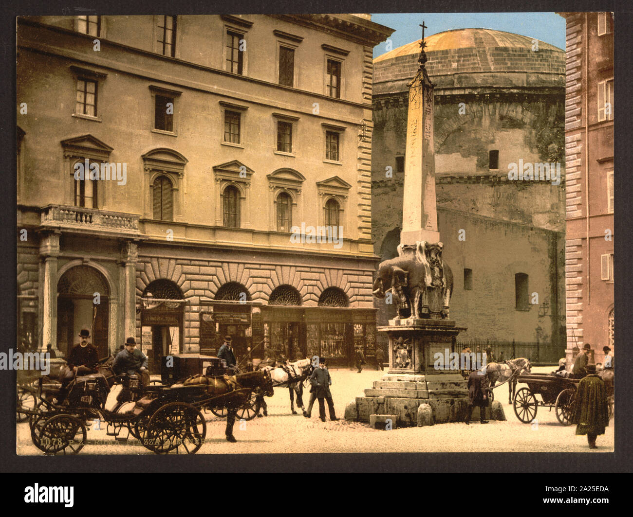 Piazza di Minerva, Rome, Italy Stock Photo - Alamy