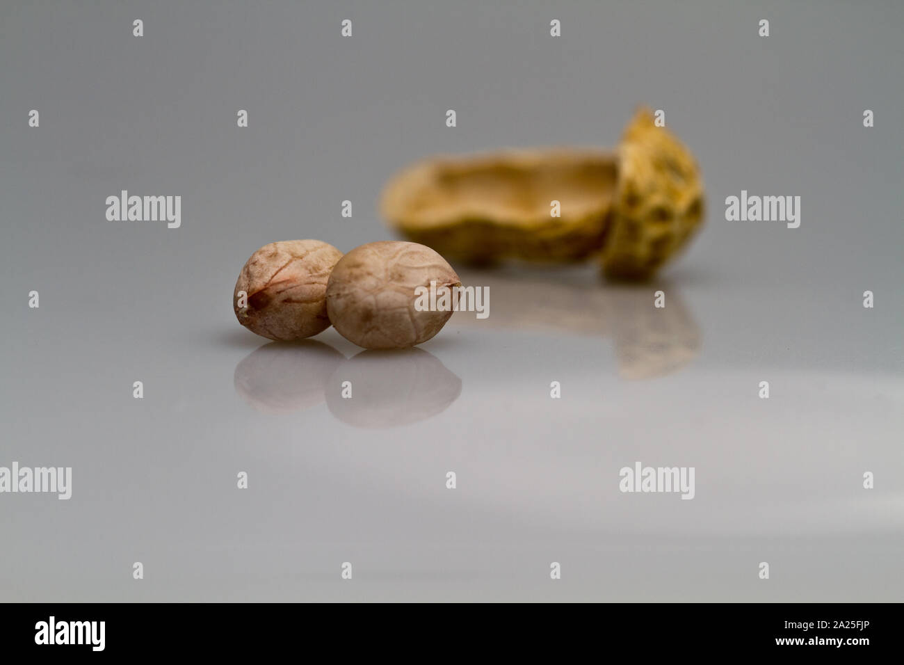 roasted ground-nut close up Stock Photo - Alamy
