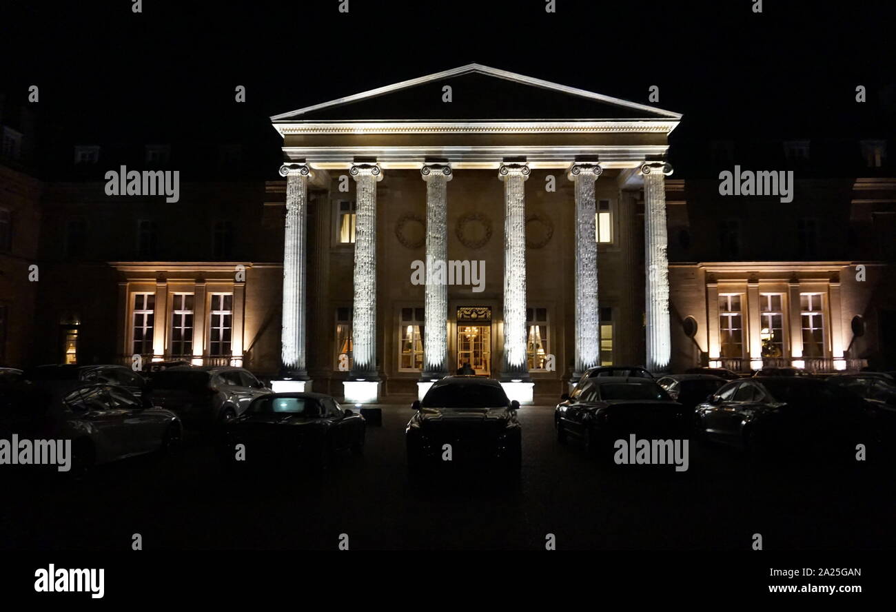 Exterior detail of Luton Hoo an English country house and estate near ...