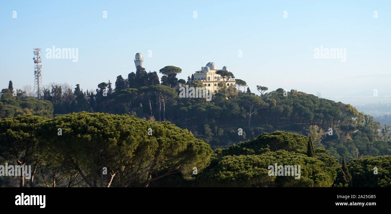 View of the Astronomical Observatory of Rome one of twelve Astronomical ...