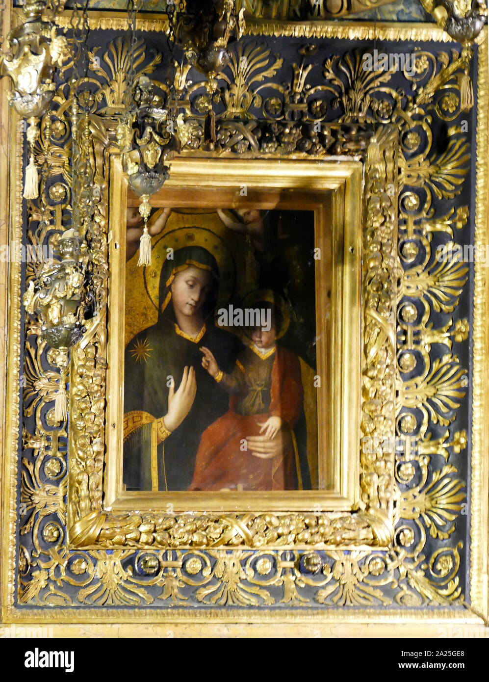 Interior of San Camillo de Lellis a church on Via Sallustiana, Rome ...