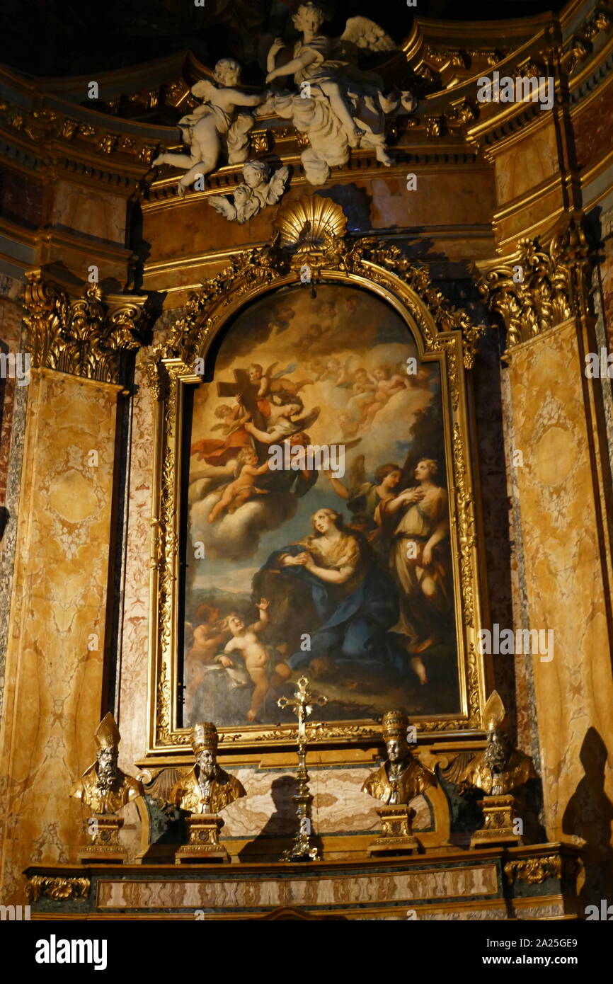 Interior of San Camillo de Lellis a church on Via Sallustiana, Rome ...