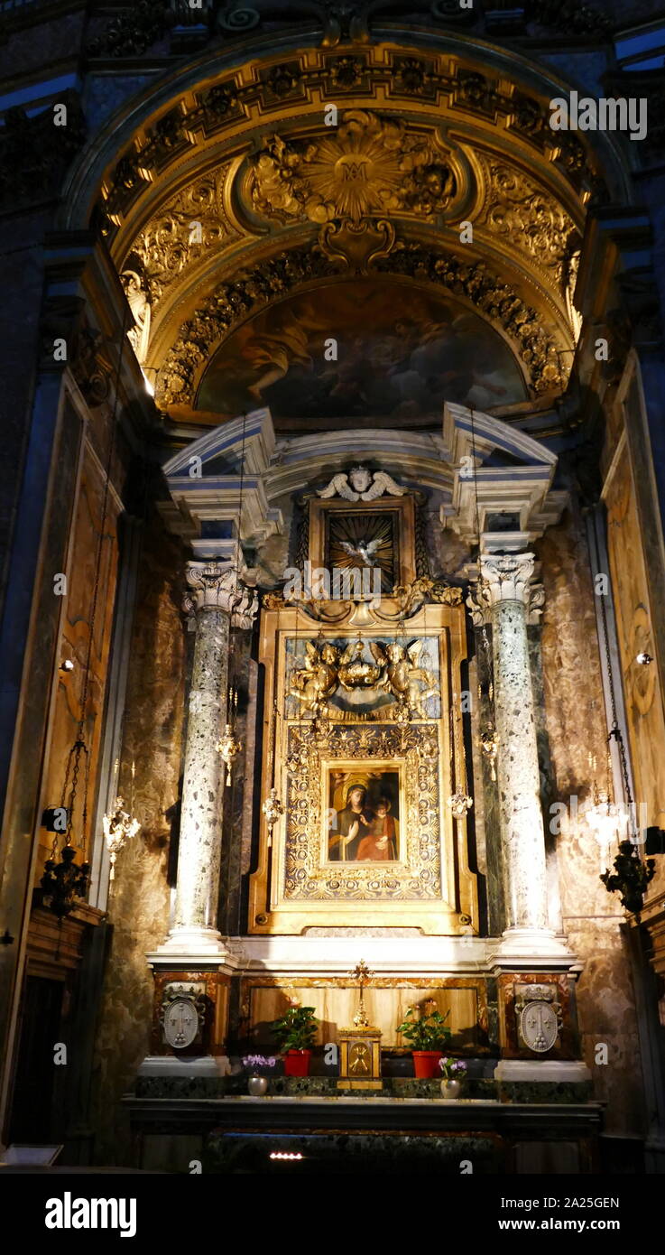 Interior of San Camillo de Lellis a church on Via Sallustiana, Rome ...