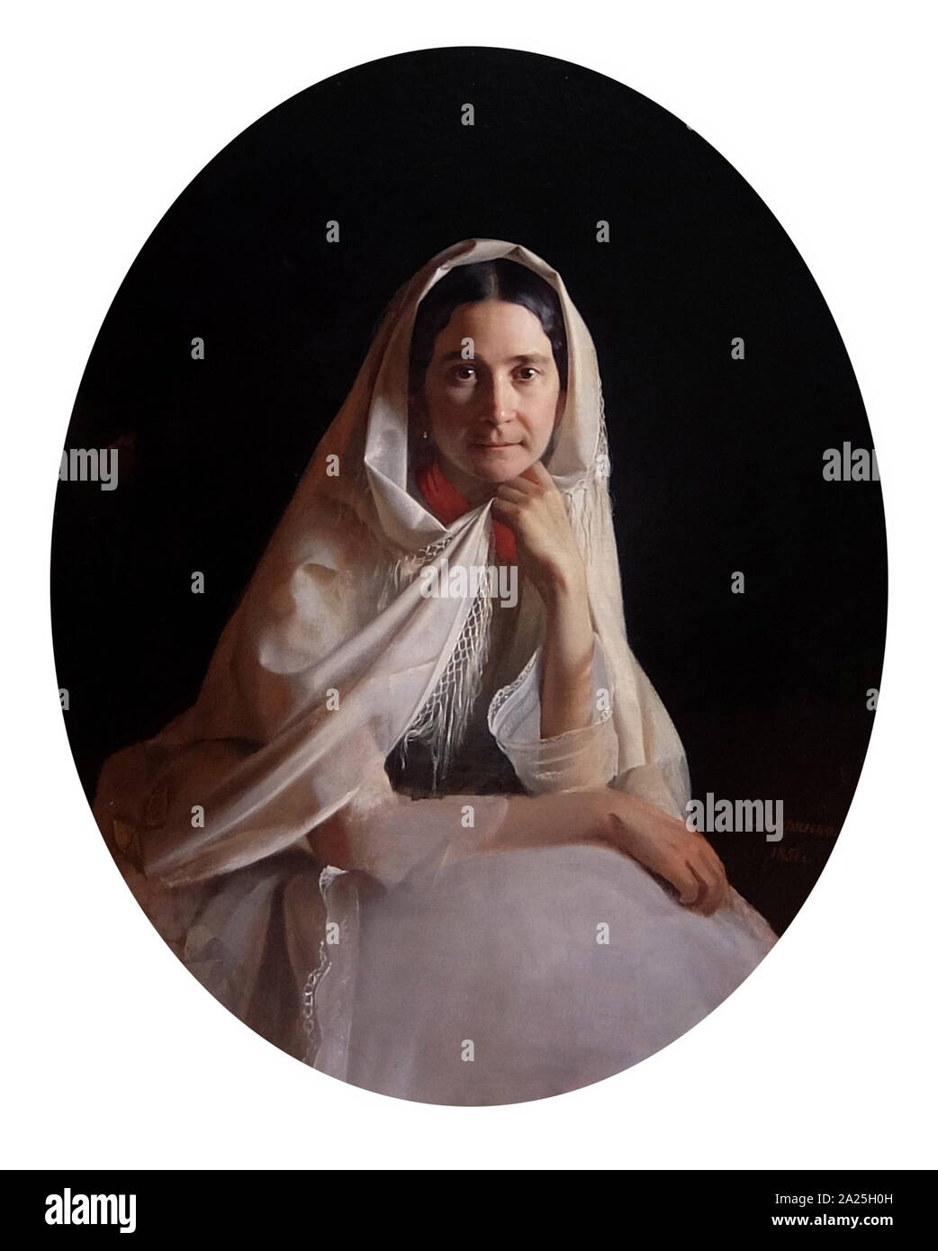 Portrait of Marfa Ivanovna Avrorina by Sergey Zaryanko. Sergey ...