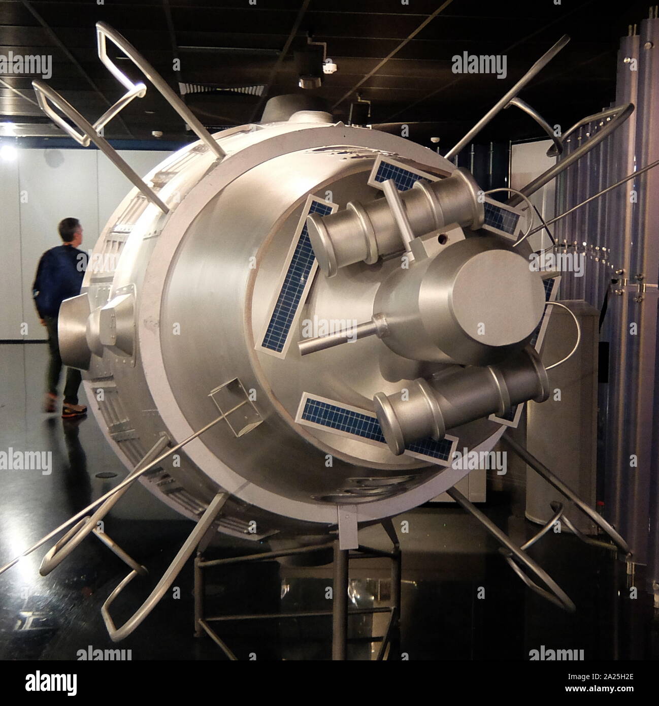 Third Earth satellite from the first automated space station Stock ...