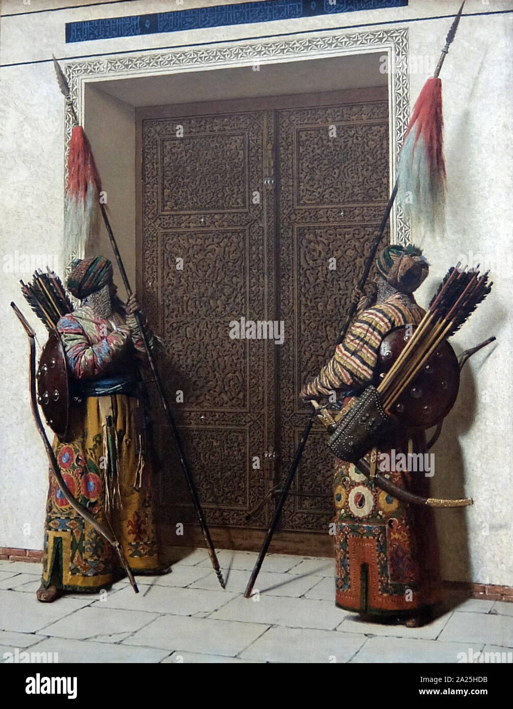 Painting titled 'The Gates of the Palace of Timur' by Vasily ...