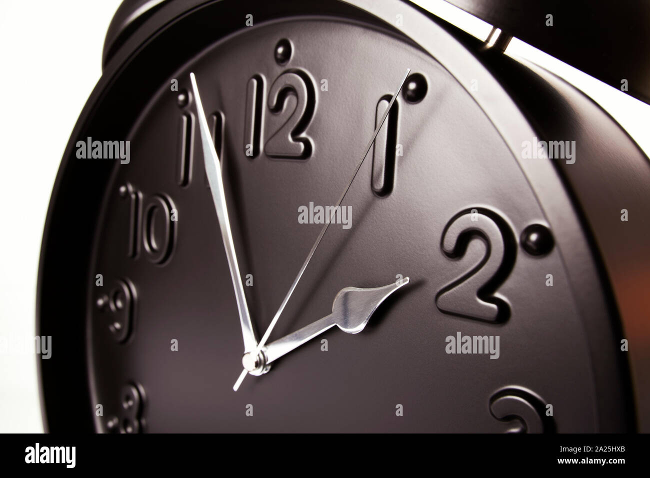 Black hour hand hi-res stock photography and images - Alamy