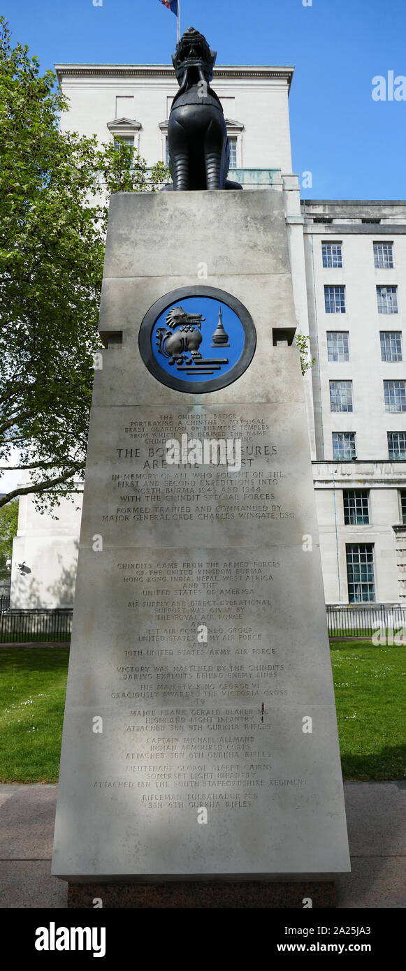 The chindit badge hi-res stock photography and images - Alamy