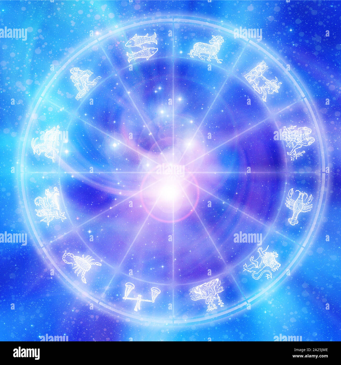 Horoscope wheel hi-res stock photography and images - Alamy
