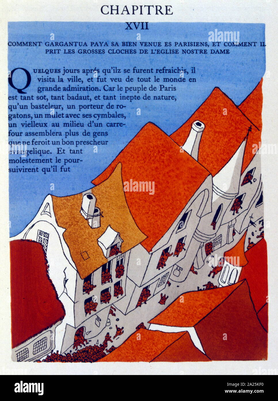 Illustration from 'Gargantua', 1931, by François Rabelais ...