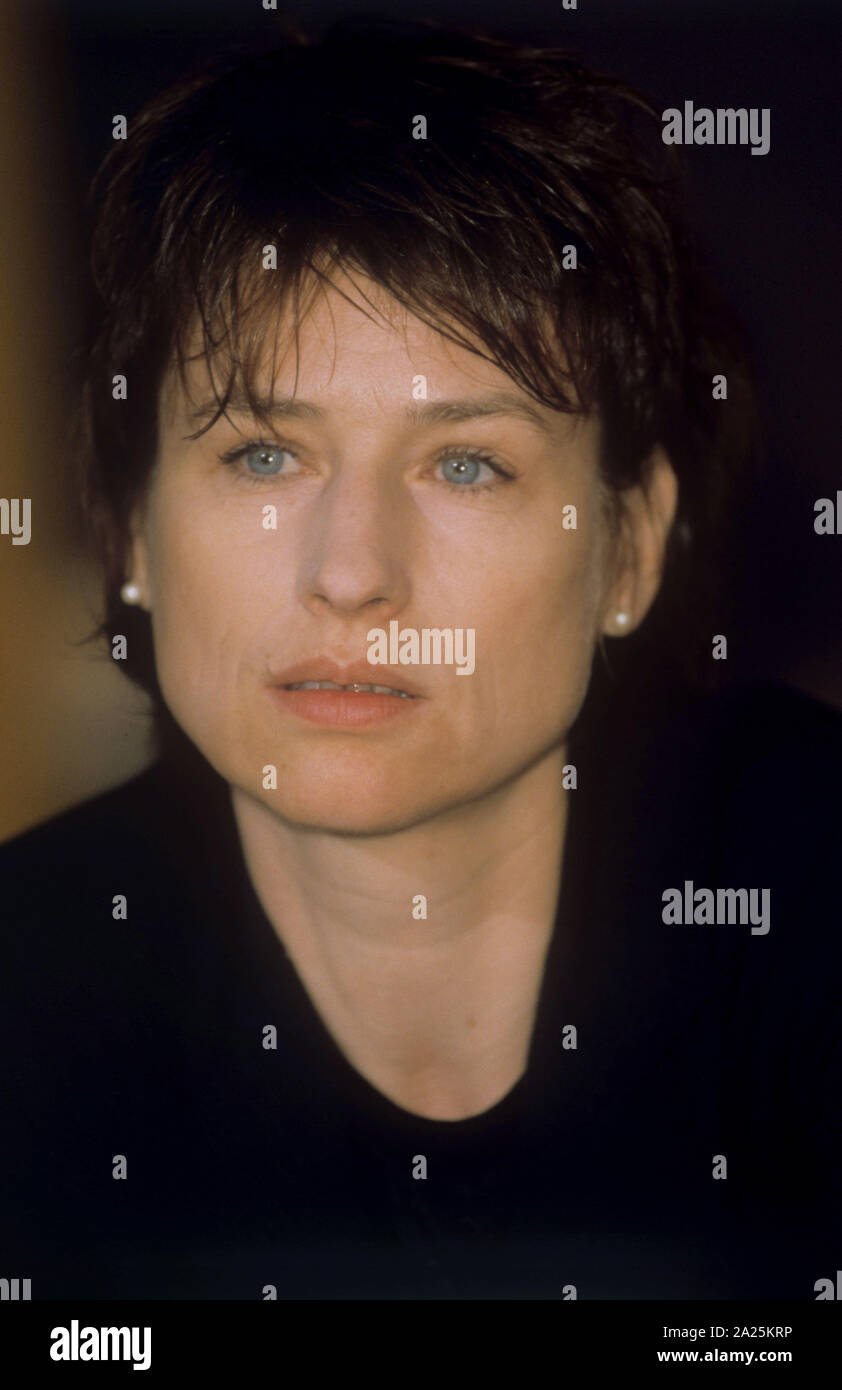 Actress Corinna Harfouch in February 2000 during the 50th International ...