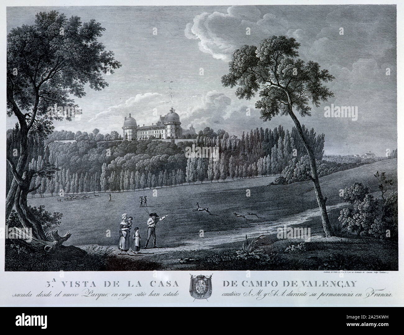 Château de Valençay, France Stock Photo - Alamy