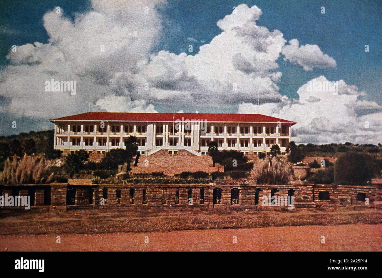 Photograph of the former german government in windhoek, namibia Stock ...