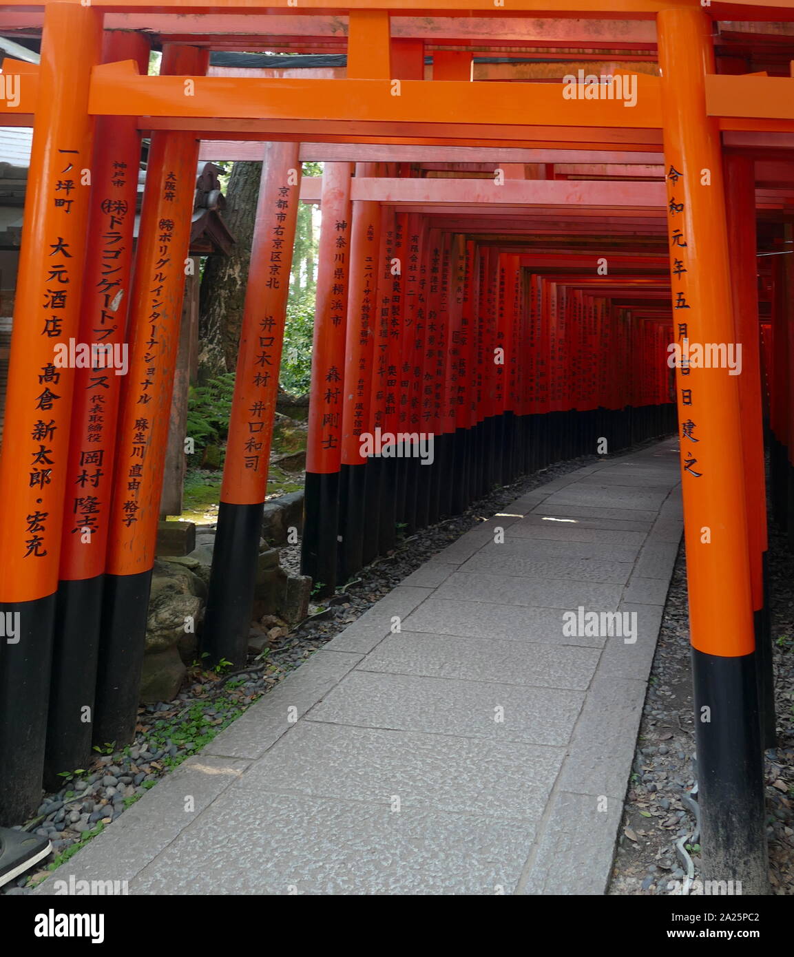 Fushimi Inari-taisha shrine, in Fushimi-ku, Kyoto, Japan Stock Photo ...