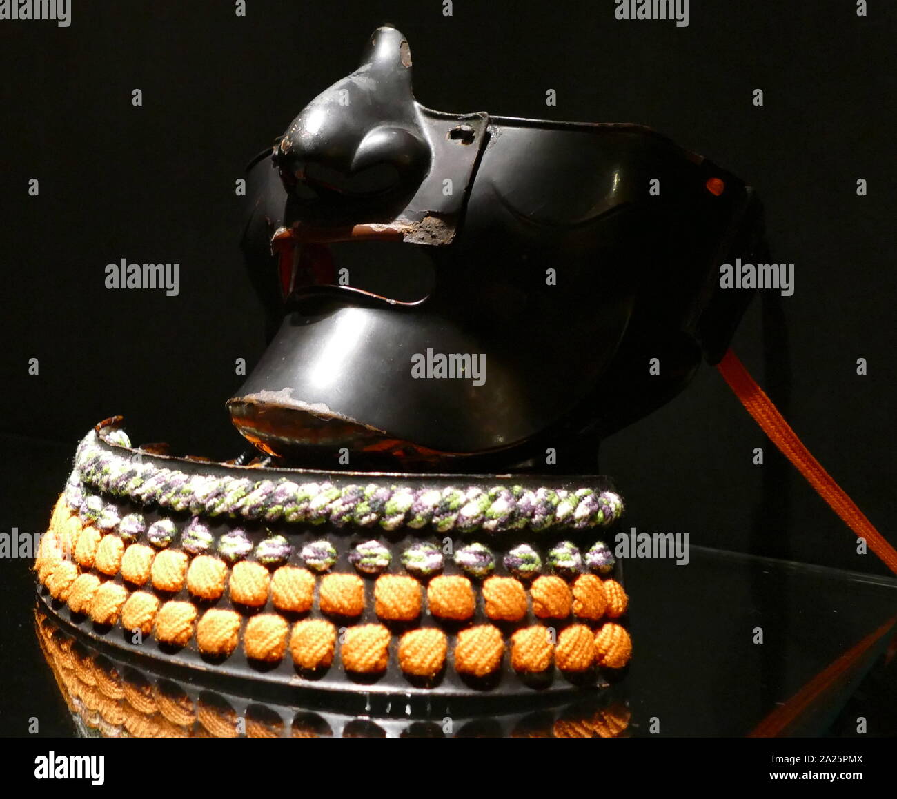 17th century Samurai warrior helmet Stock Photo - Alamy
