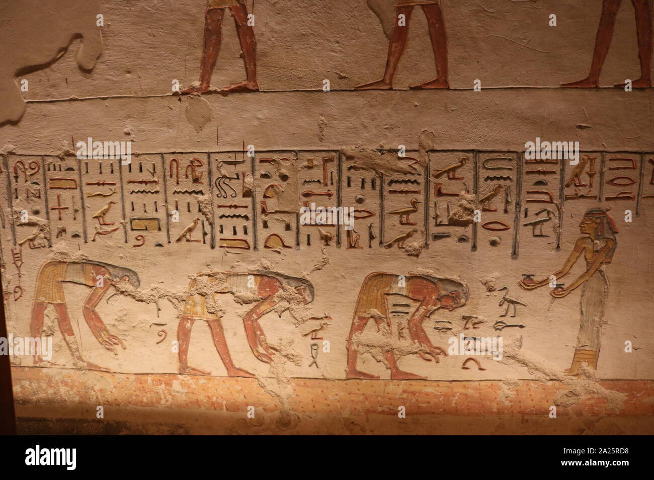 Tomb KV9 in Egypt's Valley of the Kings was originally constructed by ...