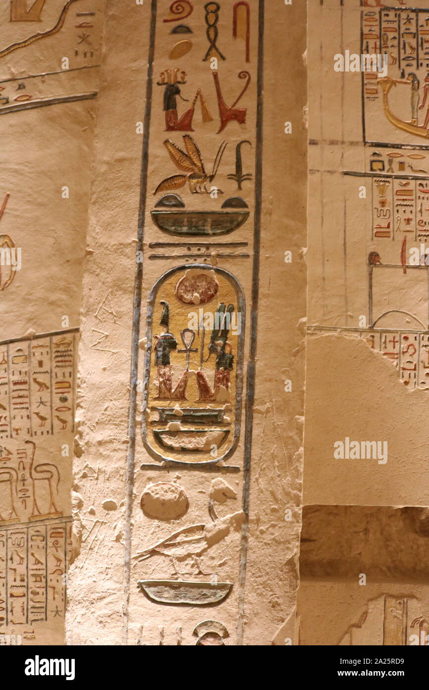 Tomb KV9 in Egypt's Valley of the Kings was originally constructed by ...