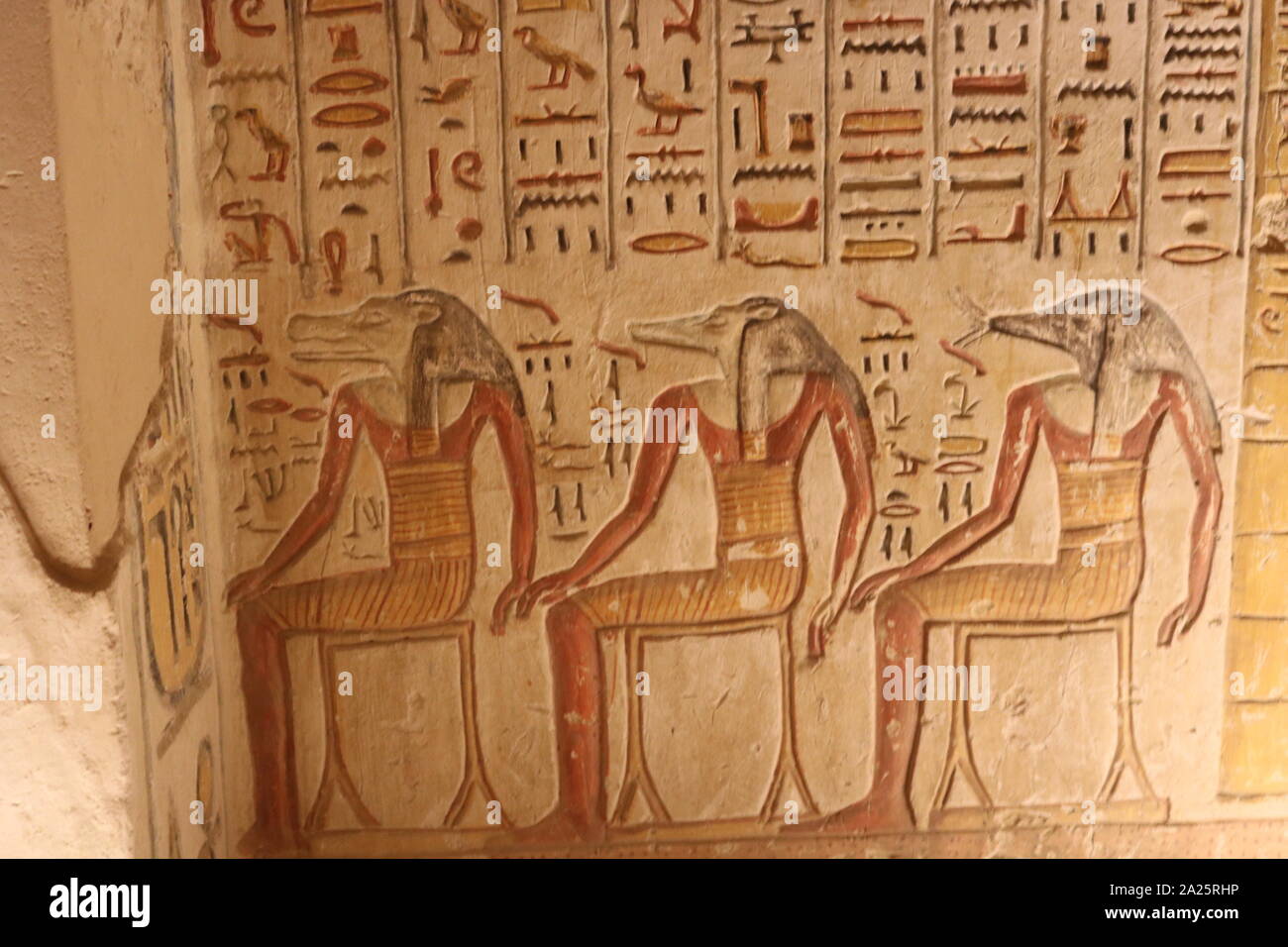 Tomb KV9 in Egypt's Valley of the Kings was originally constructed by ...