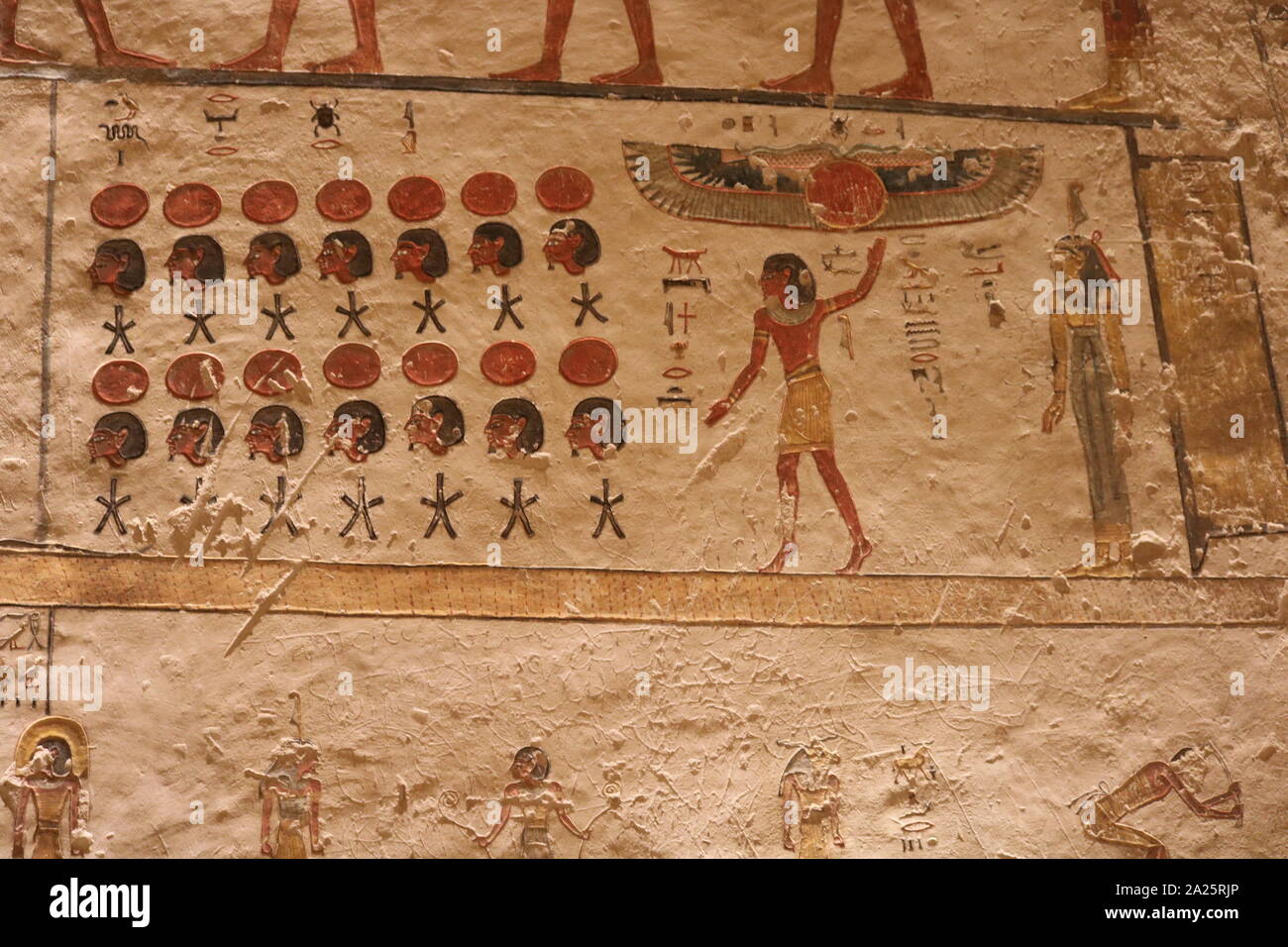Tomb KV9 in Egypt's Valley of the Kings was originally constructed by ...