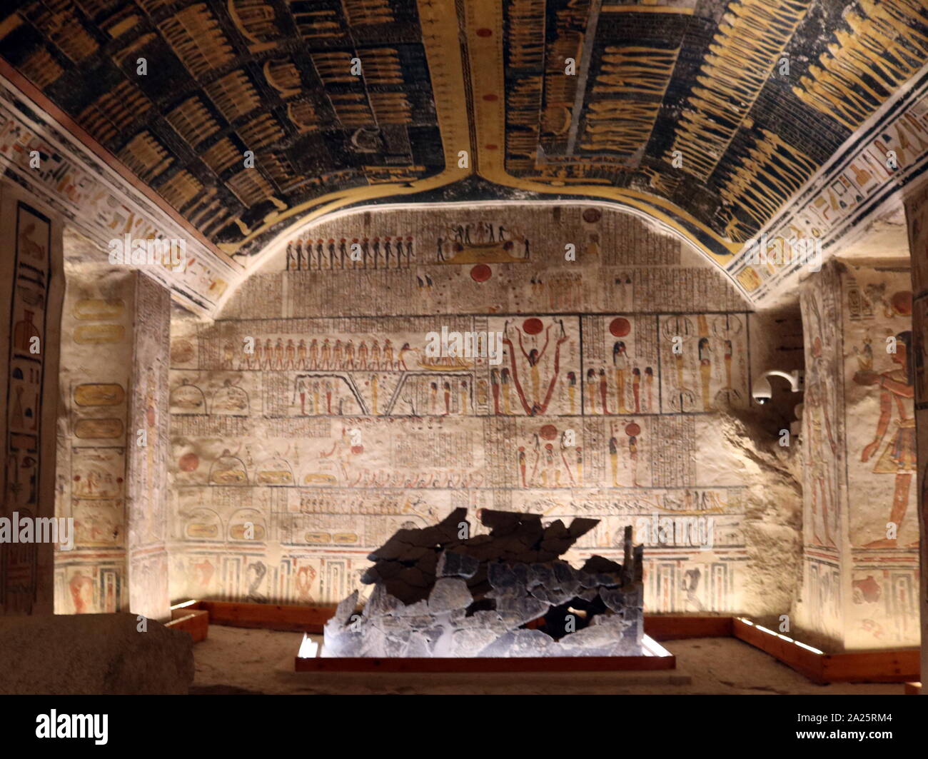 Tomb KV9 in Egypt's Valley of the Kings was originally constructed by ...