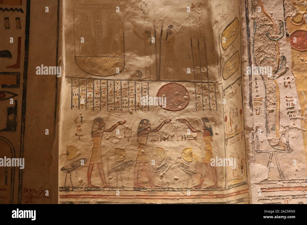 Tomb KV9 in Egypt's Valley of the Kings was originally constructed by ...