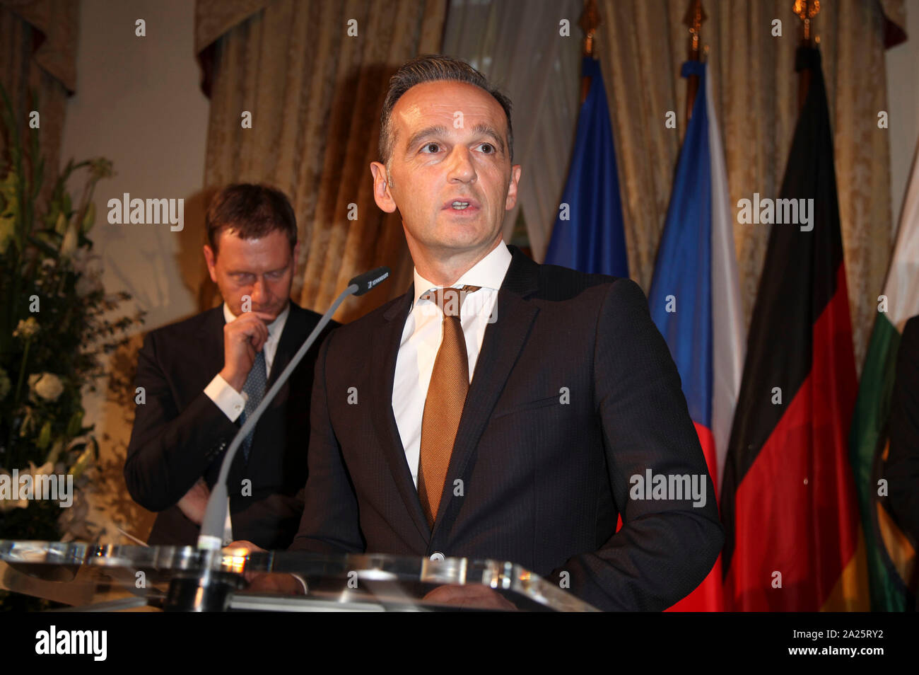 Heiko Maas at the reception for the 30th anniversary of the embassy ...