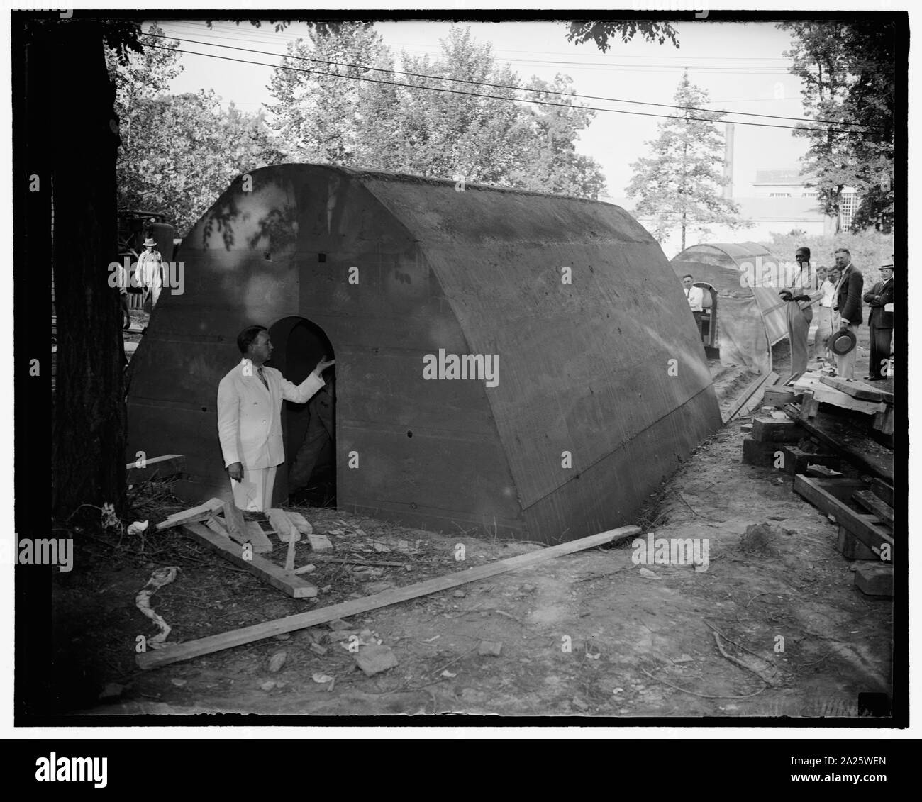 Pill-Box Fort finished in four hours. Washington, D.C., Aug. 25 ...