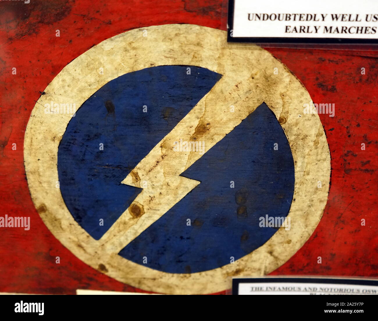 Item belonging to a member of the British Union of Fascists. The BUF ...
