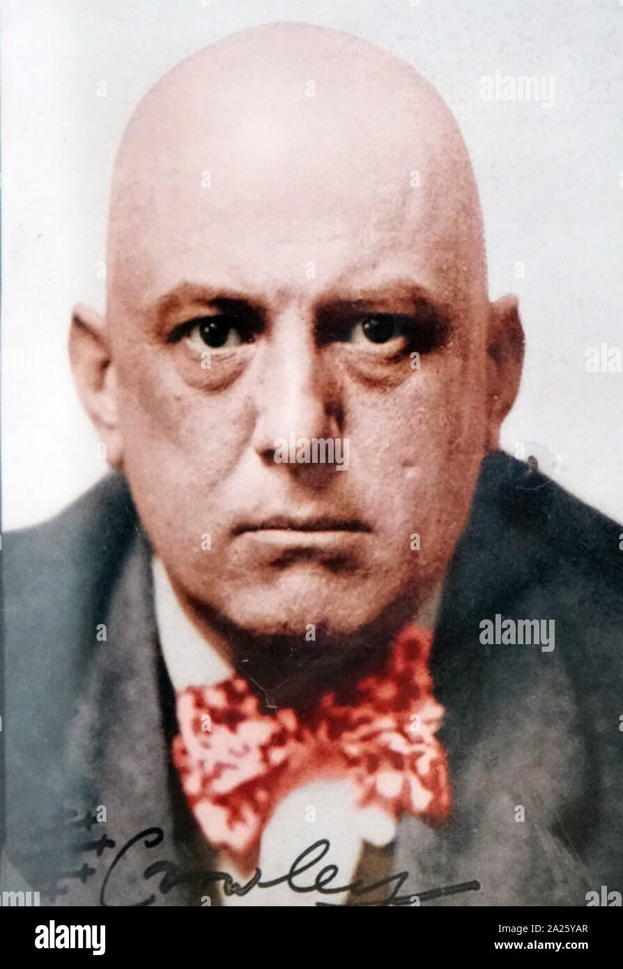 Aleister crowley hi-res stock photography and images - Alamy