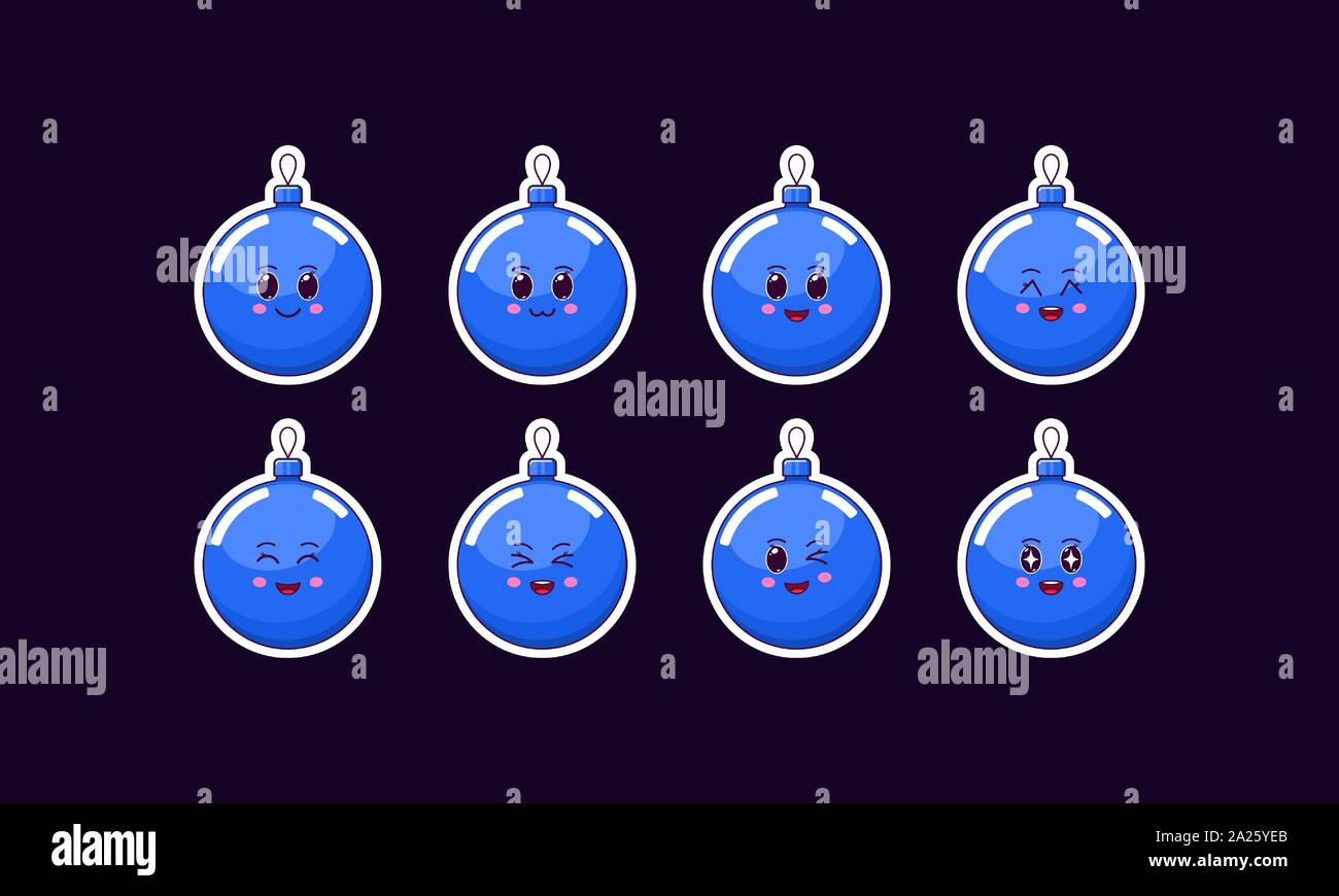 Merry christmas animation ball hanging hi-res stock photography and ...