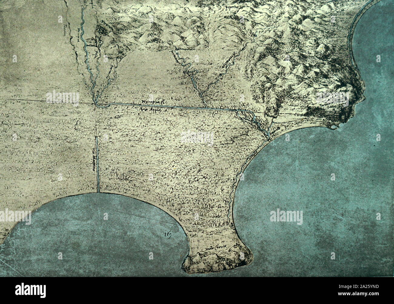 Watercolour map hi-res stock photography and images - Alamy