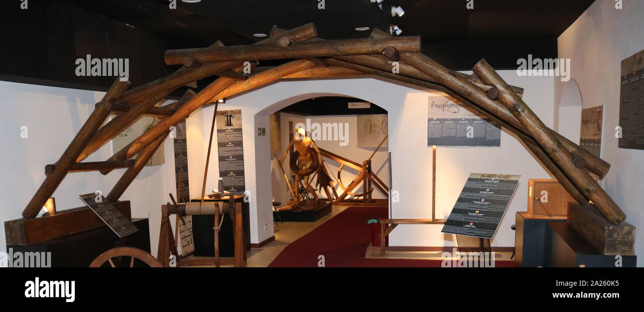 Codex atlanticus bridge hi-res stock photography and images - Alamy