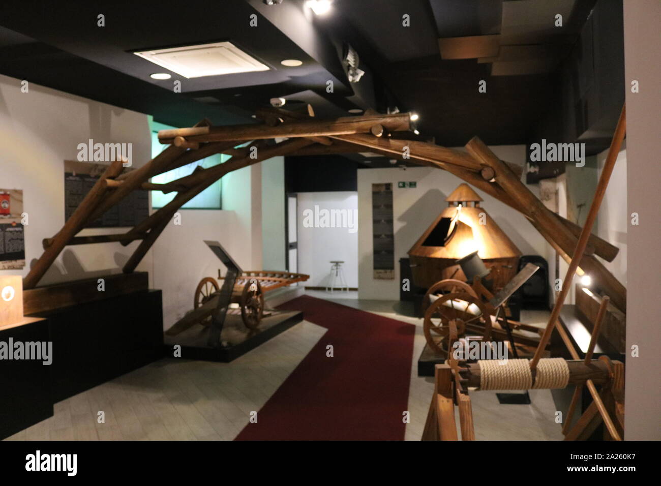 Codex atlanticus self supporting bridge hi-res stock photography and ...