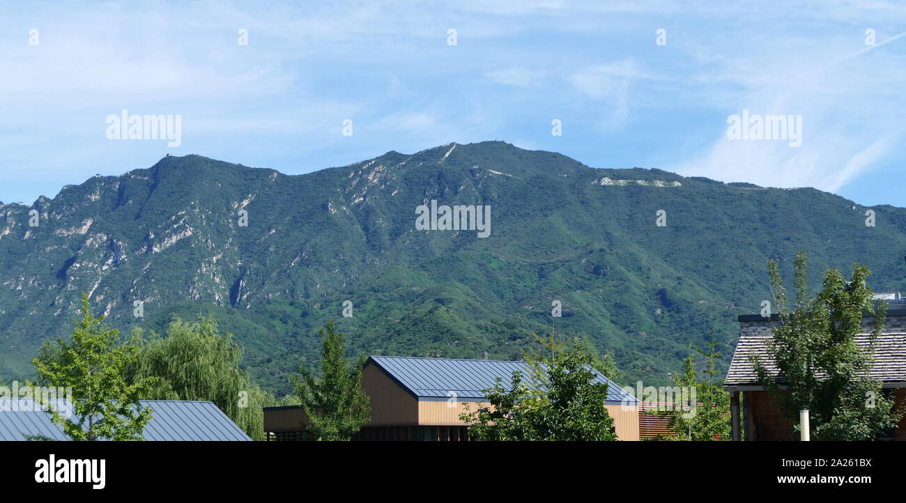The Great Wall of China, built across the historical northern borders ...