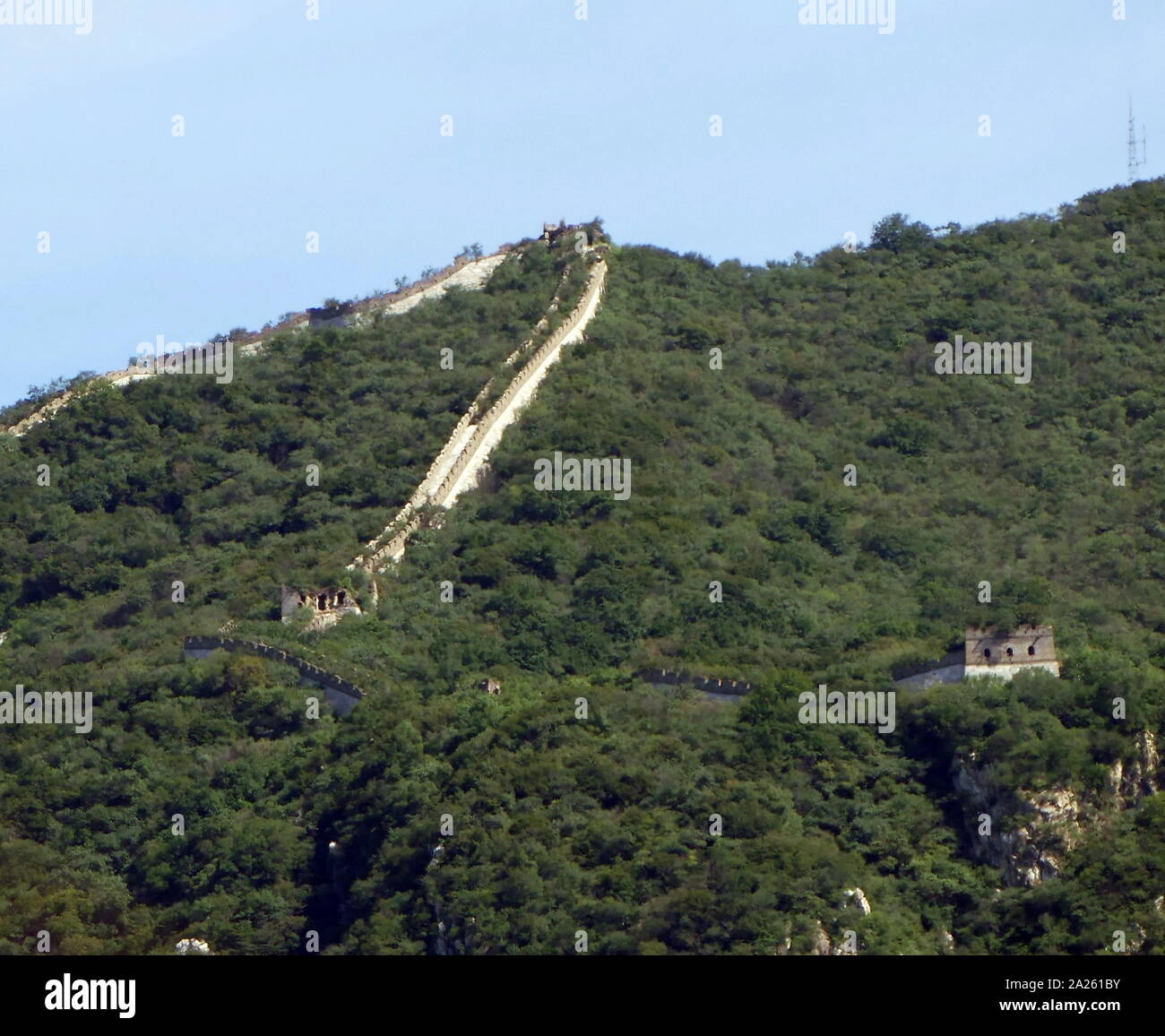 The Great Wall of China, built across the historical northern borders ...