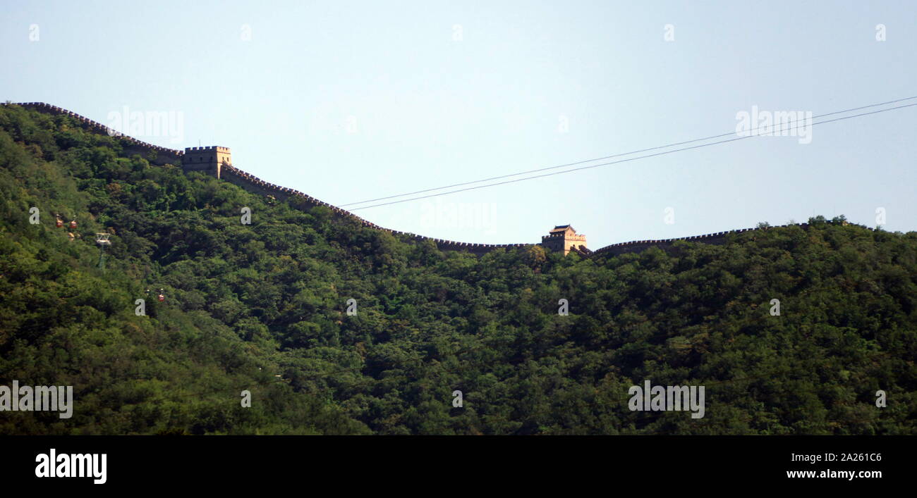 The Great Wall of China, built across the historical northern borders ...