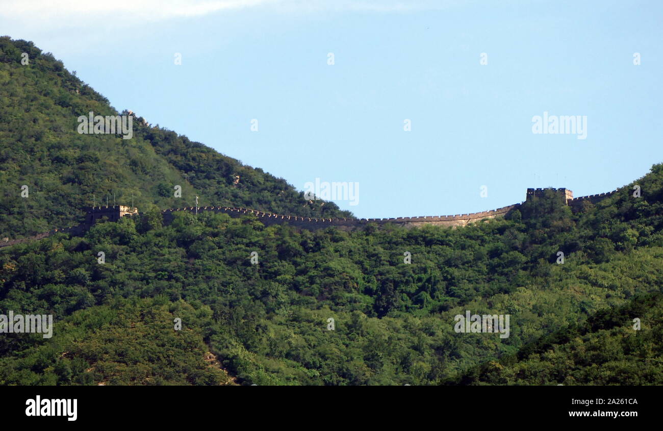 The Great Wall of China, built across the historical northern borders ...