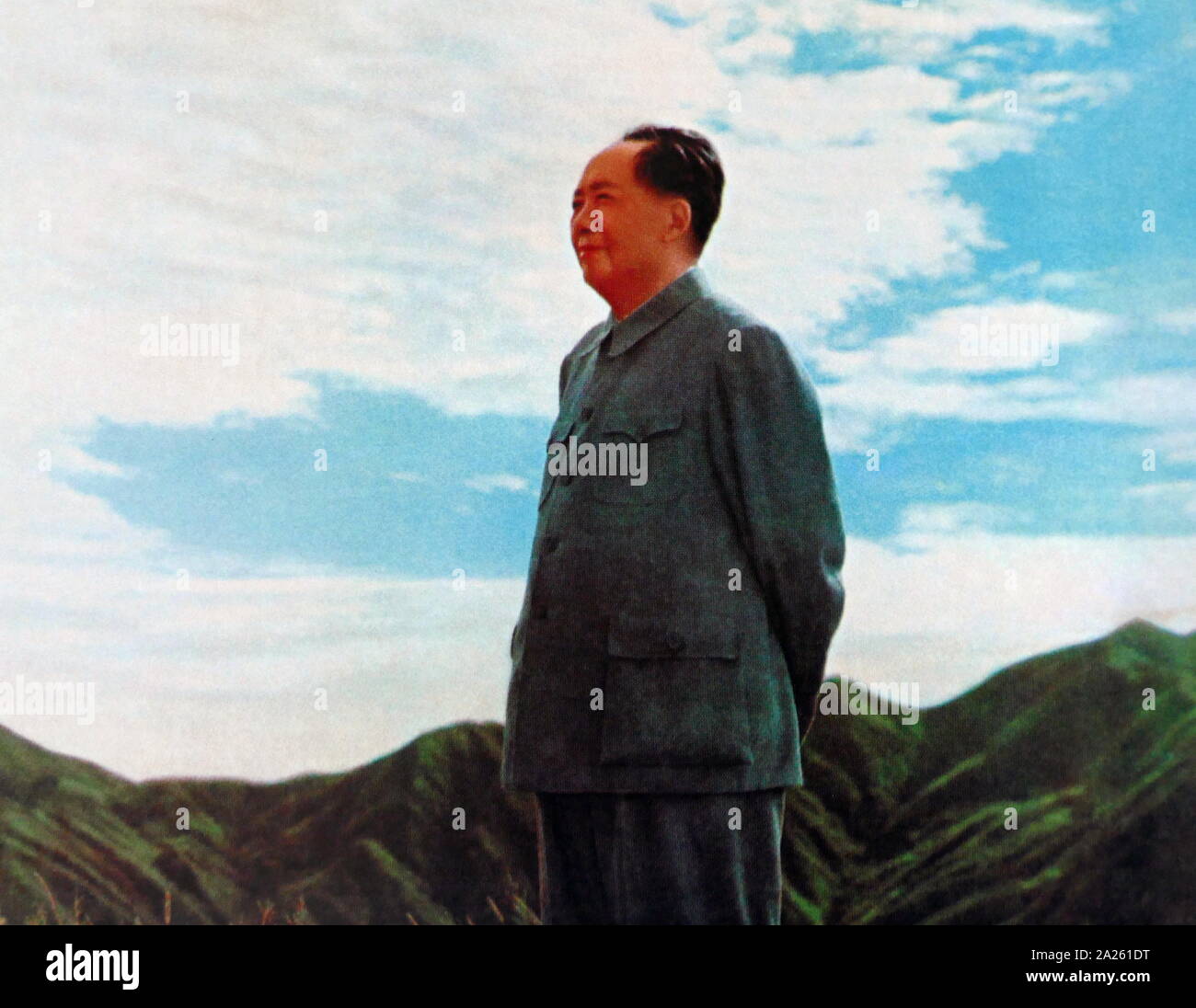Chairman Mao in Lushan. (1961). Mao Zedong (1893 - September 9, 1976 ...