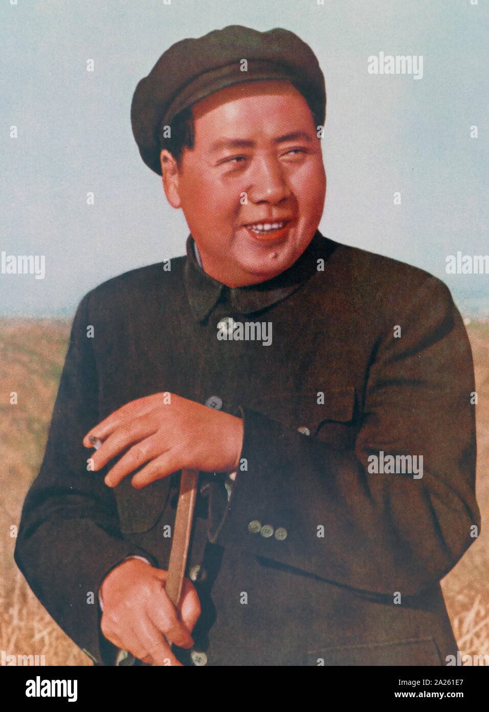Chairman Mao in Yenan. (1944) Mao Zedong (1893 - September 9, 1976 ...