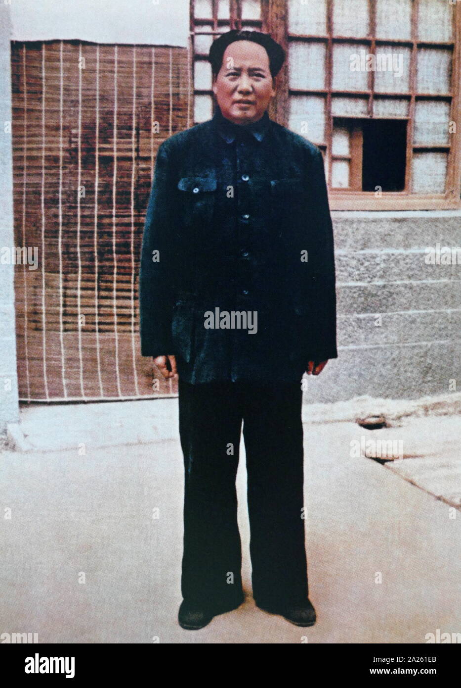 Chairman Mao in Yenan. (1944) Mao Zedong (1893 - September 9, 1976 ...