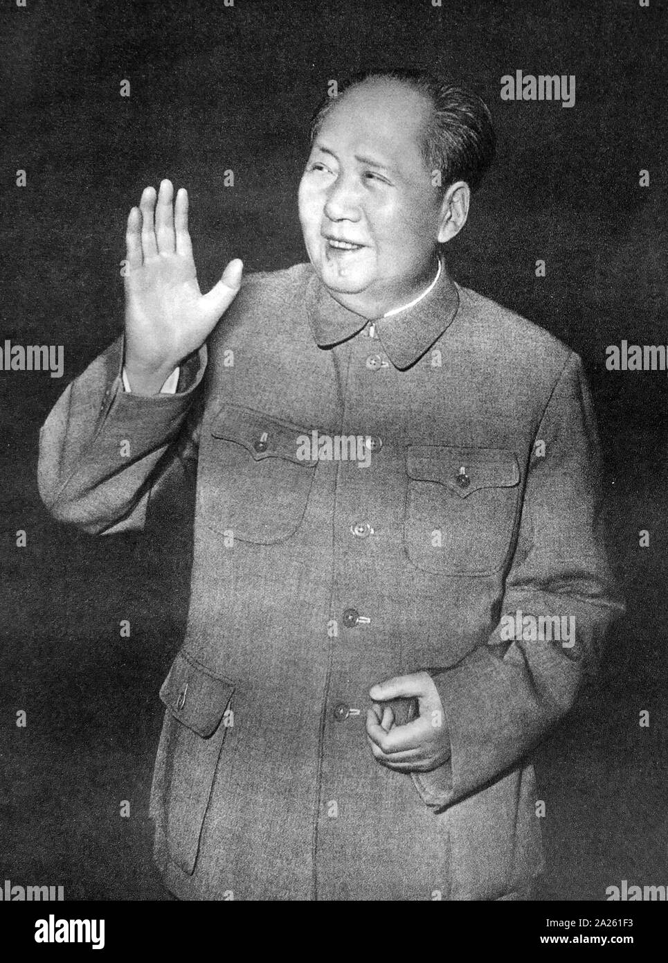 1893 1976 leader of the chinese communist party Black and White Stock ...