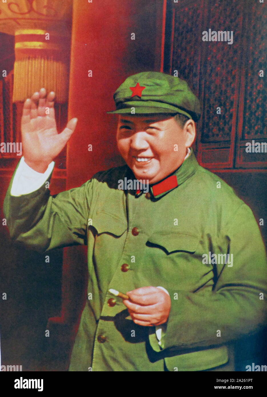 Chairman Mao is on the Tiananmen Gate. (1966)). Mao Zedong (1893 - 1976 ...