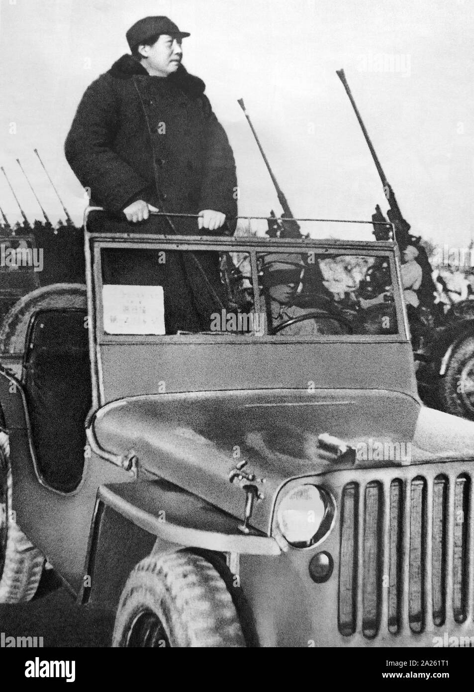 Chairman mao army Black and White Stock Photos & Images - Alamy