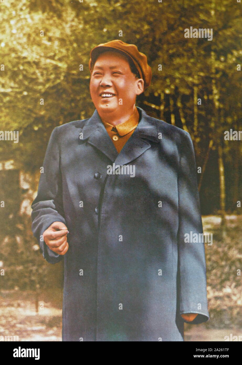 Chairman Mao in Hangzhou. (1954). Mao Zedong (1893 - 1976), also known ...