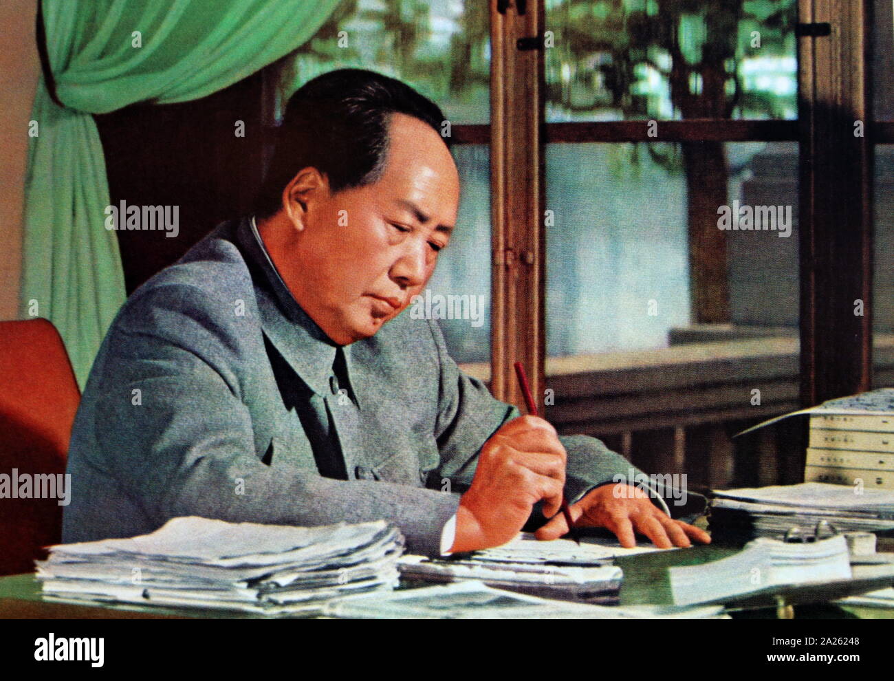 Chairman Mao in Guangzhou. (1961). Mao Zedong (1893 - September 9, 1976 ...