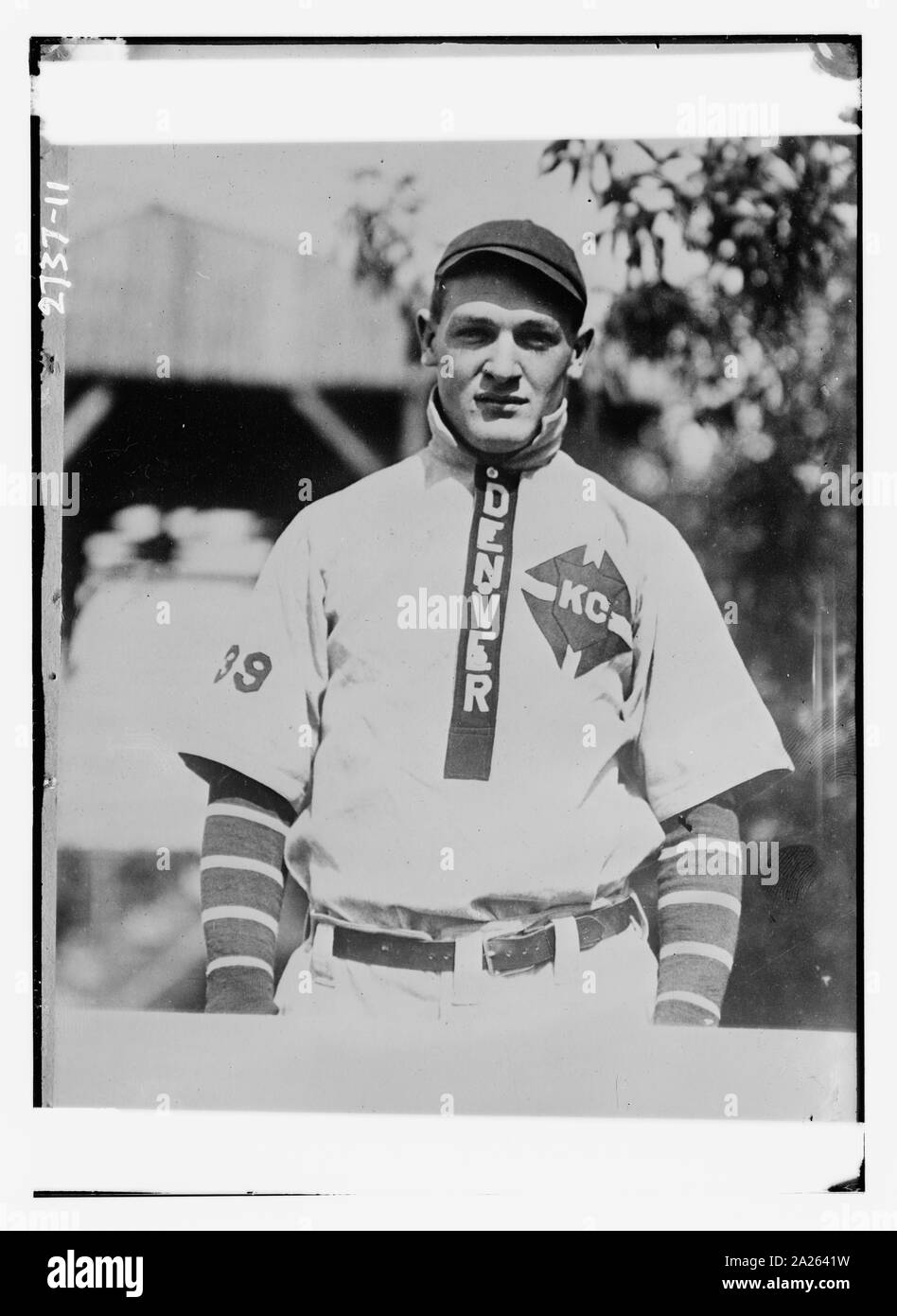 Pitcher Johnny King, Denver Stock Photo - Alamy
