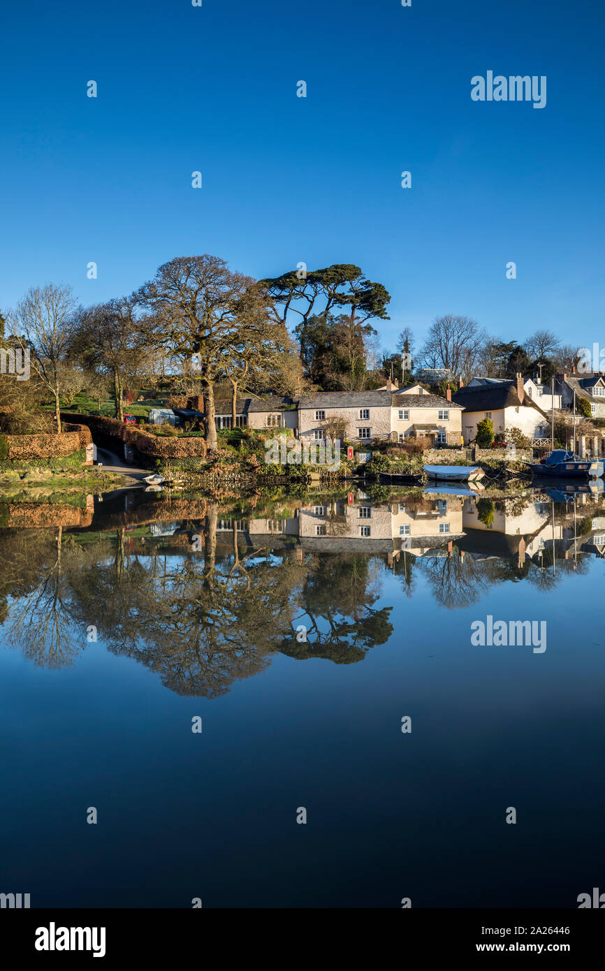 St Clement; Tresillian River; Cornwall; UK Stock Photo - Alamy