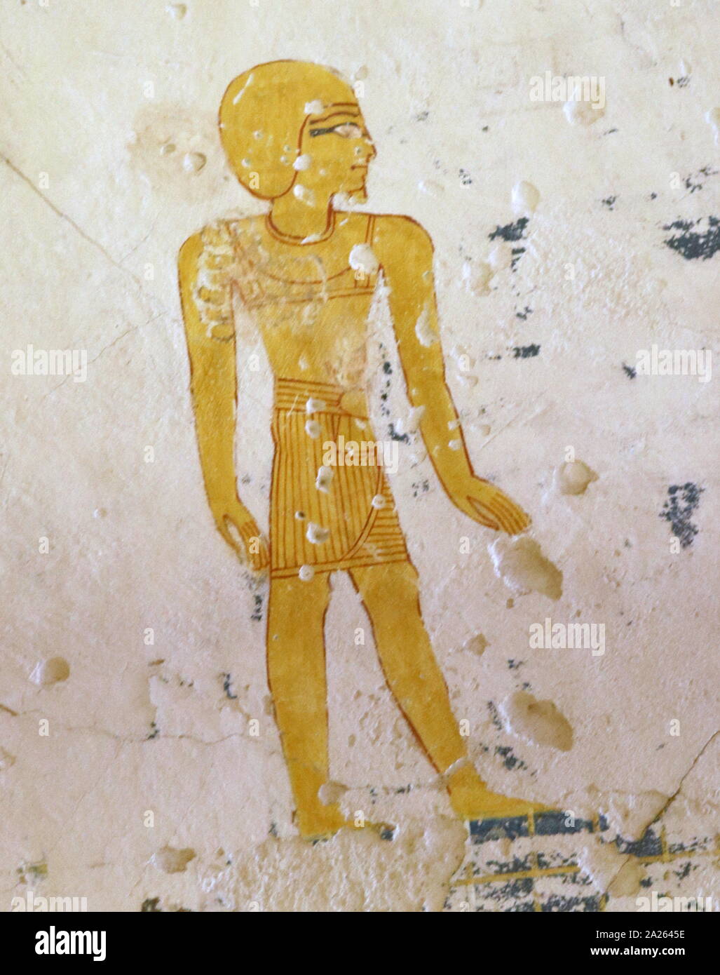 Wall frieze from the tomb of Ramesses VI. Tomb KV9 in Egypt's Valley of ...