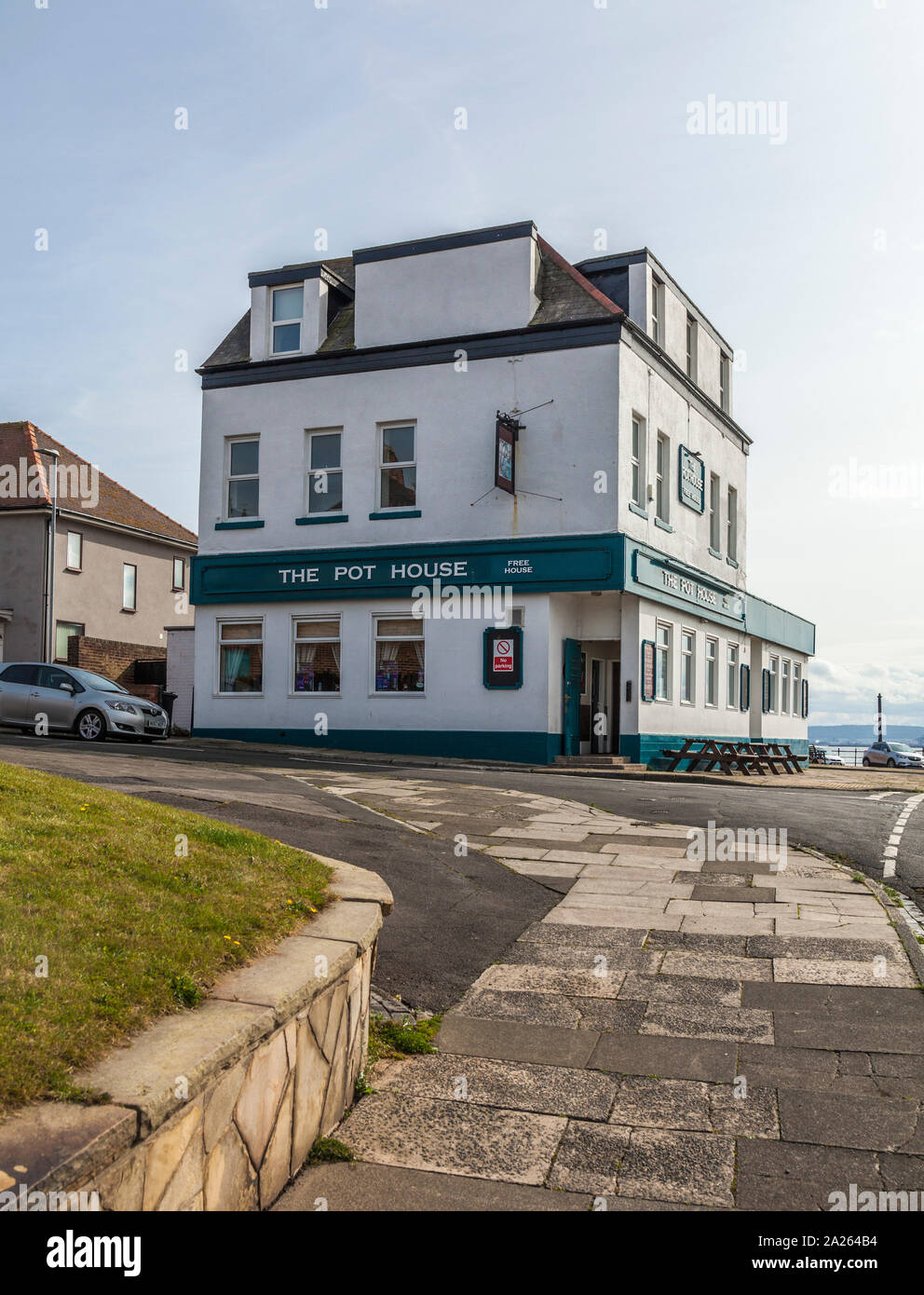The Pot House pub at the Headland,Old Hartlepool,England,UK Stock Photo ...